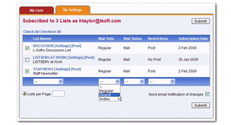 Subscriber’s Corner